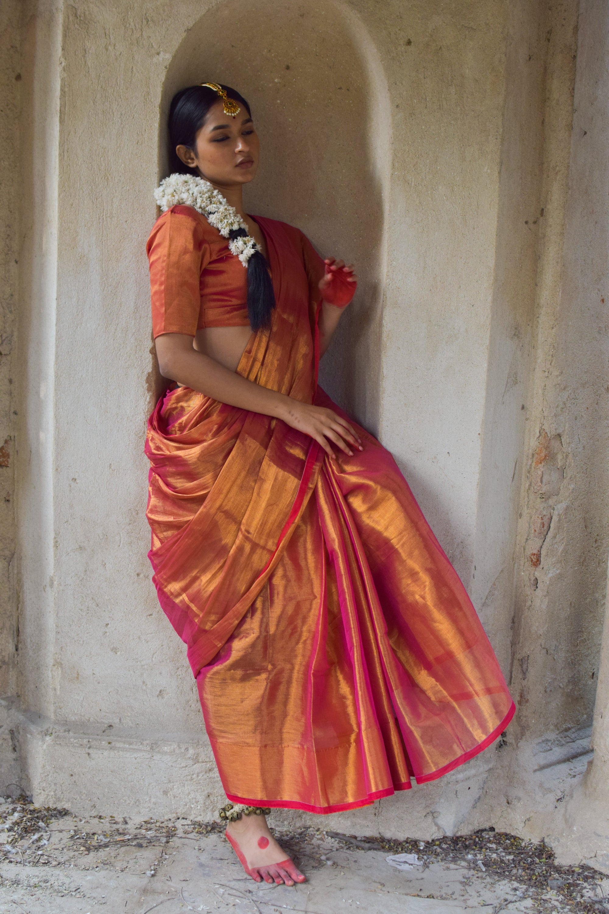 Maya I Handloom Tissue Saree