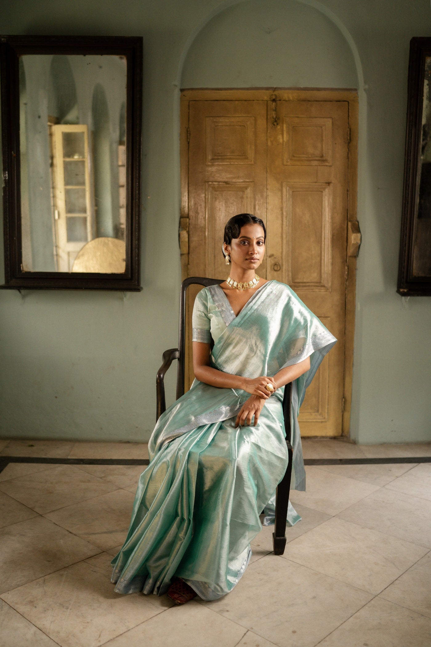 Tissue Silk Sarees - Buy Pure Tissue Paper Silk Sarees Online
